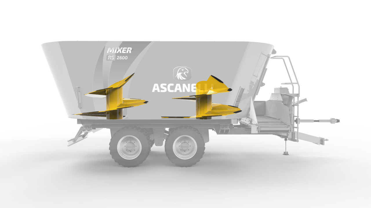 Mixer Vertical RS 2600 | Ascanelli